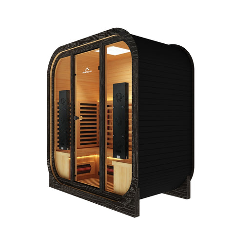 Peak Saunas El Capitan 4-Person Outdoor Full Spectrum Infrared Sauna w