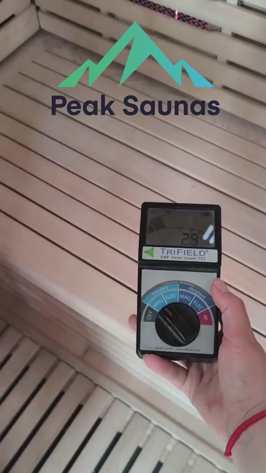 Peak Saunas Patagonia 2-Person Outdoor Full Spectrum Infrared Sauna wi